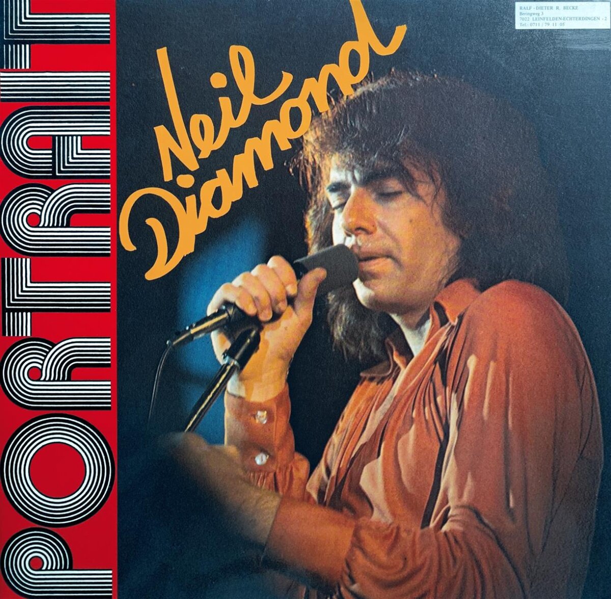 Neil Diamond - Portrait [LP] | Bellaphon - BLS 5535 | Germany, 1976 ...