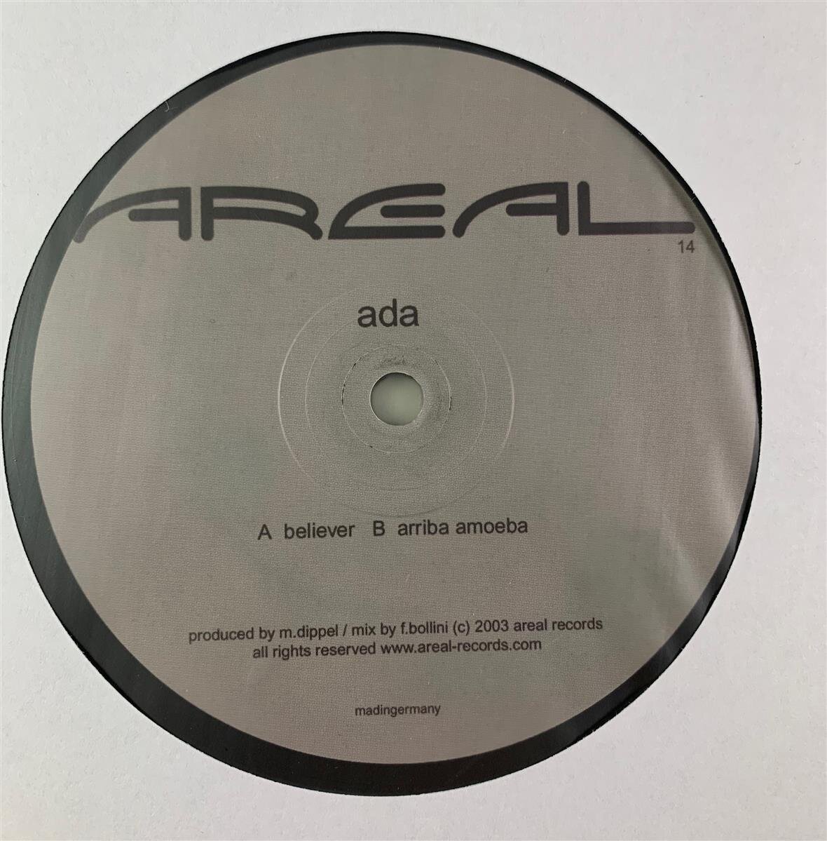 Ada - Believer / Arriba Amoeba [Vinyl 12'' Maxi], 9,90